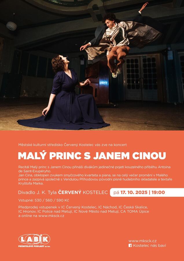 Malý princ s Janem Cinou - Volnočasový web Červený Kostelec
